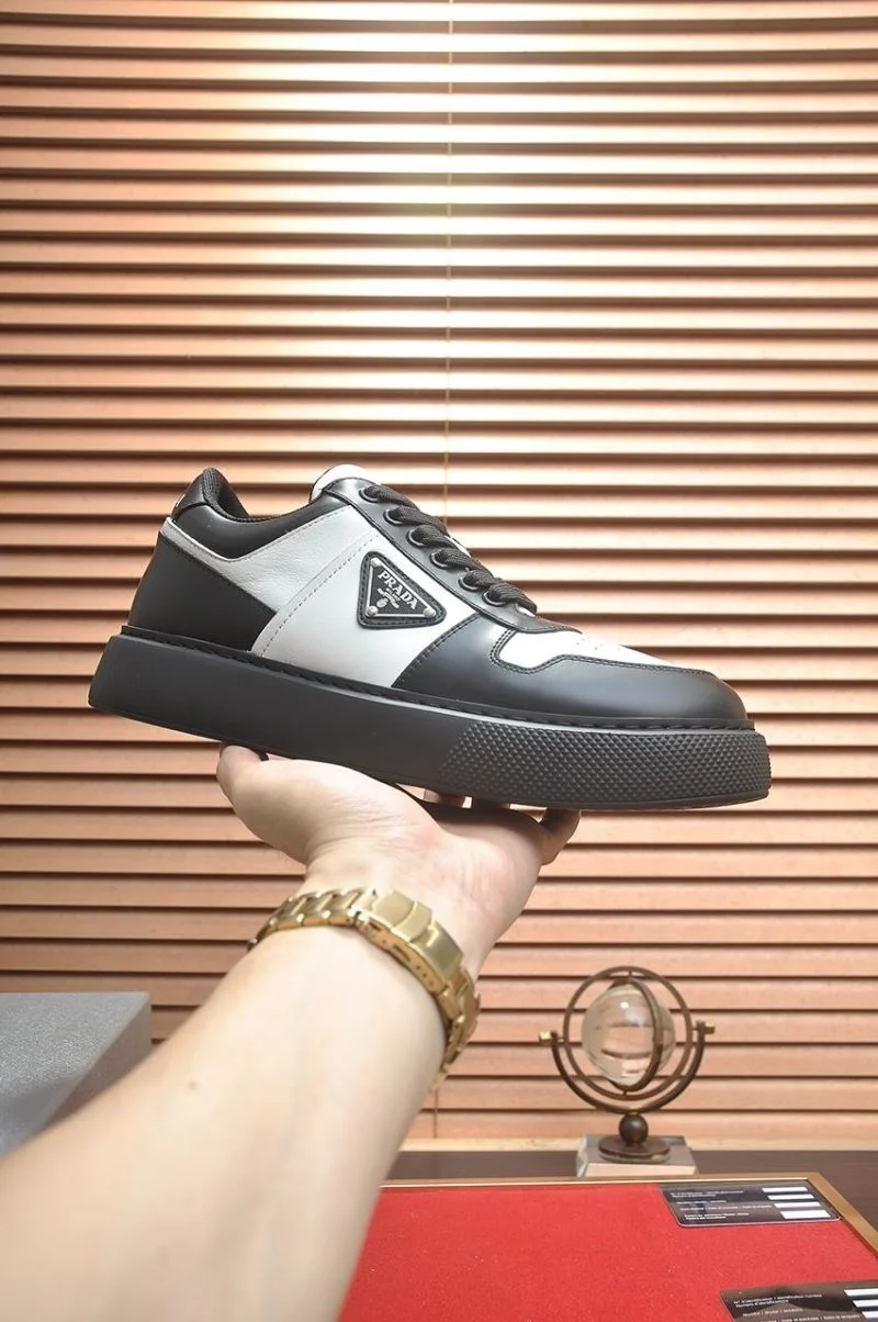 Brand-authenticated Prada Low Shoes