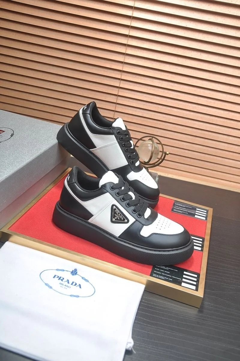 Brand-authenticated Prada Low Shoes