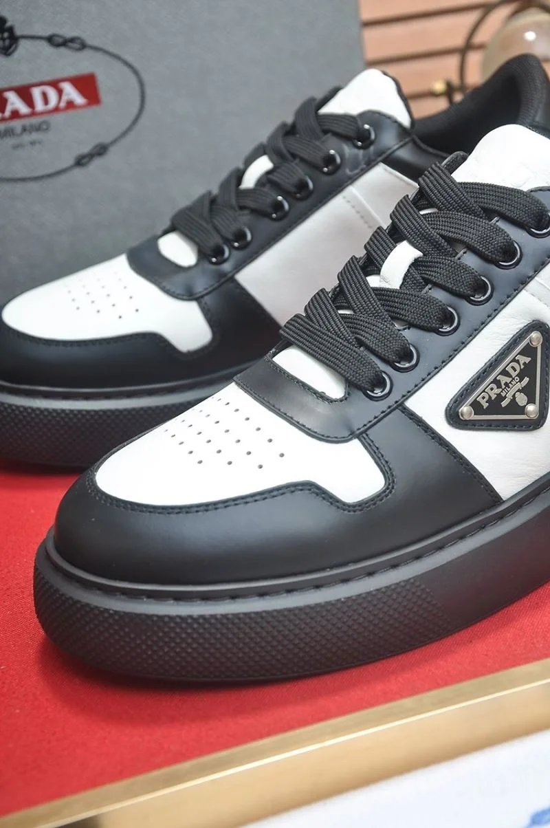 Brand-authenticated Prada Low Shoes