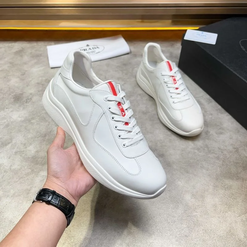 Brand-authenticated Prada Low Shoes