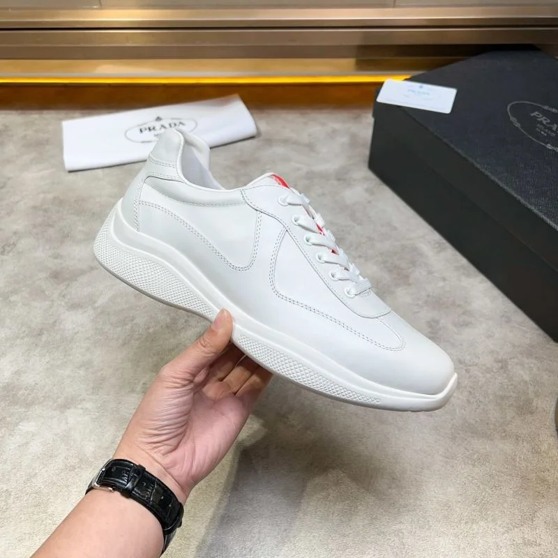 Brand-authenticated Prada Low Shoes