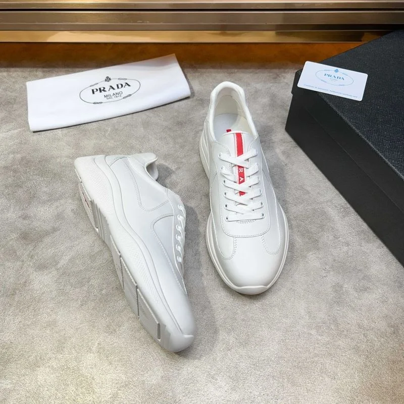 Brand-authenticated Prada Low Shoes