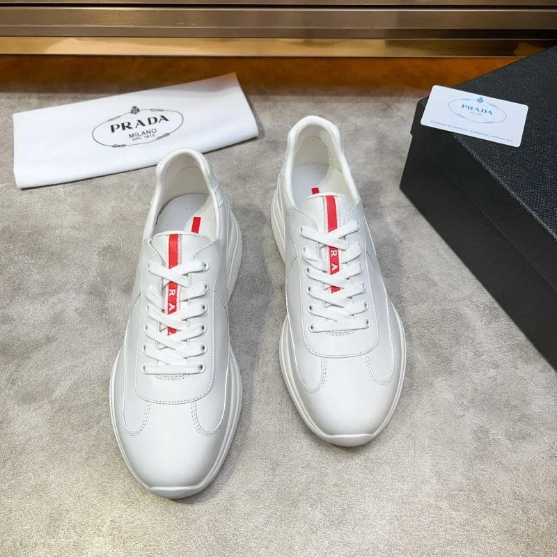 Brand-authenticated Prada Low Shoes