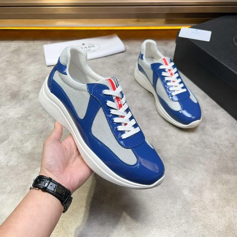 Brand-authenticated Prada Low Shoes