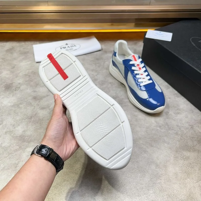 Brand-authenticated Prada Low Shoes