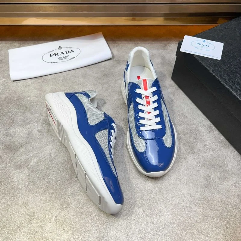 Brand-authenticated Prada Low Shoes