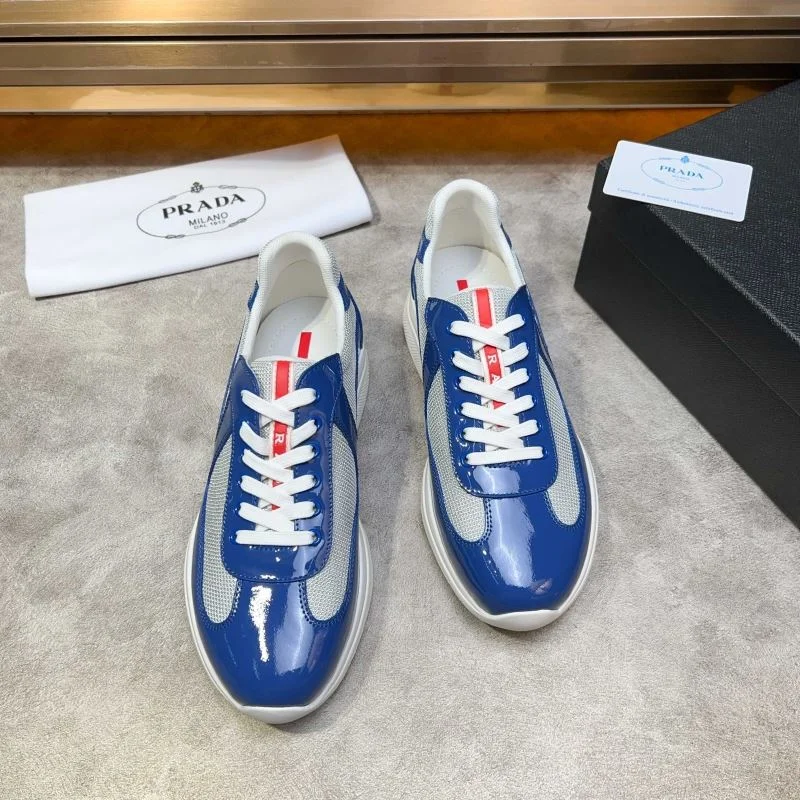 Brand-authenticated Prada Low Shoes