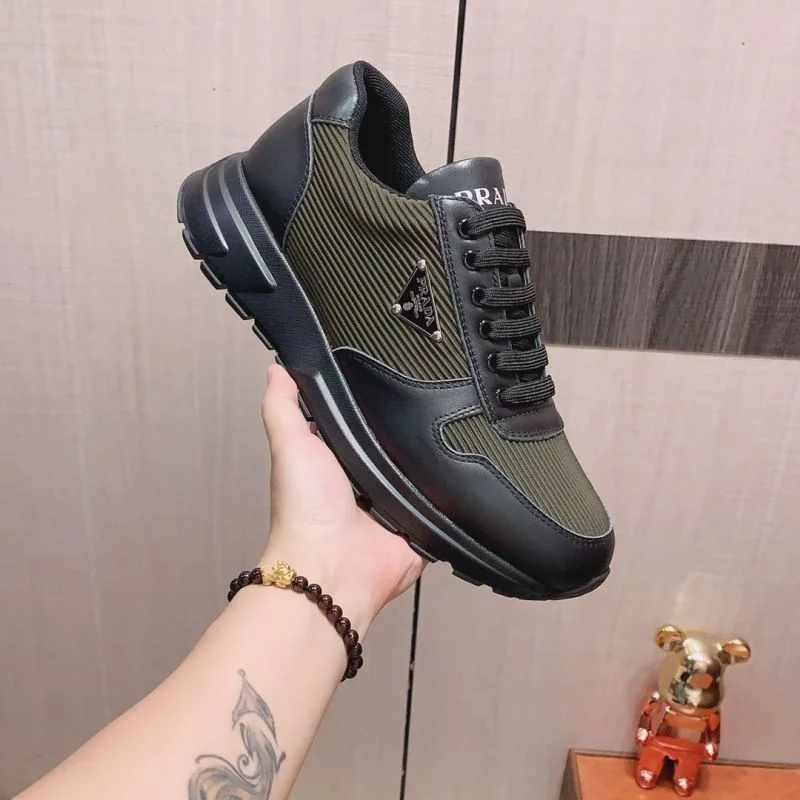 Brand-authenticated Prada Low Shoes