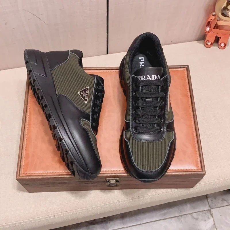 Brand-authenticated Prada Low Shoes