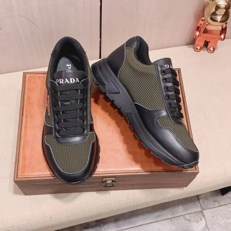 Brand-authenticated Prada Low Shoes