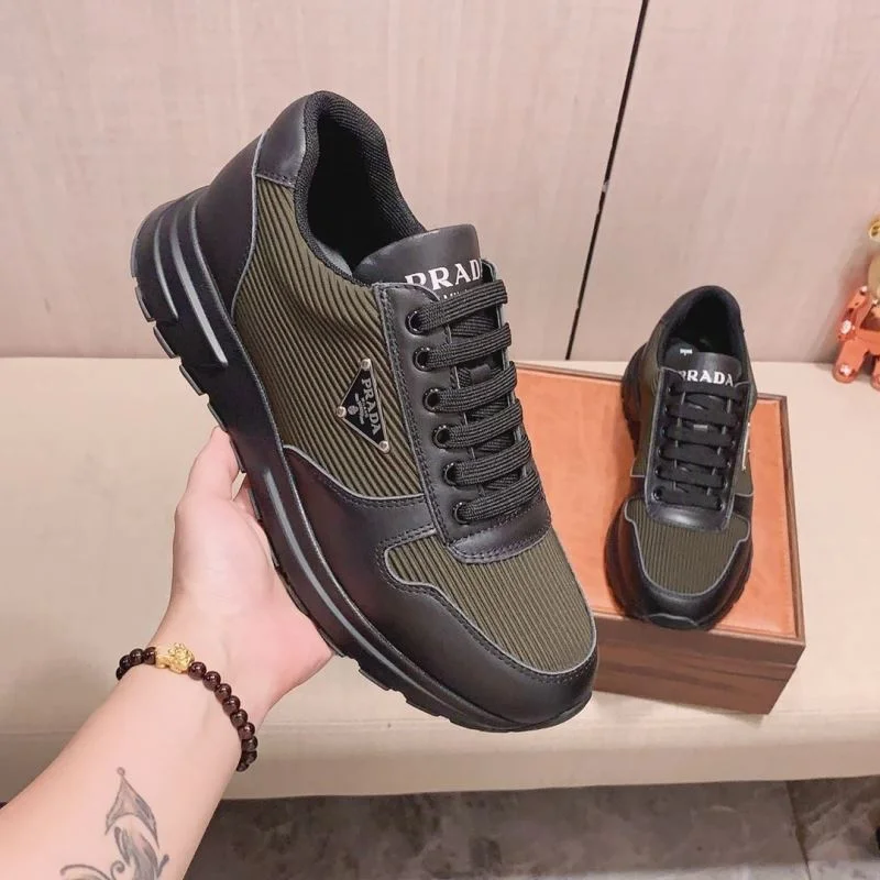 Brand-authenticated Prada Low Shoes