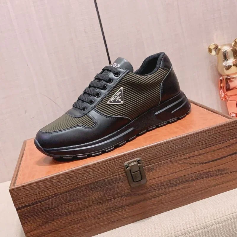 Brand-authenticated Prada Low Shoes