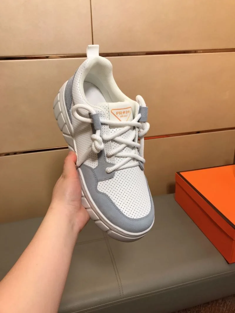 Brand-authenticated Prada Low Shoes