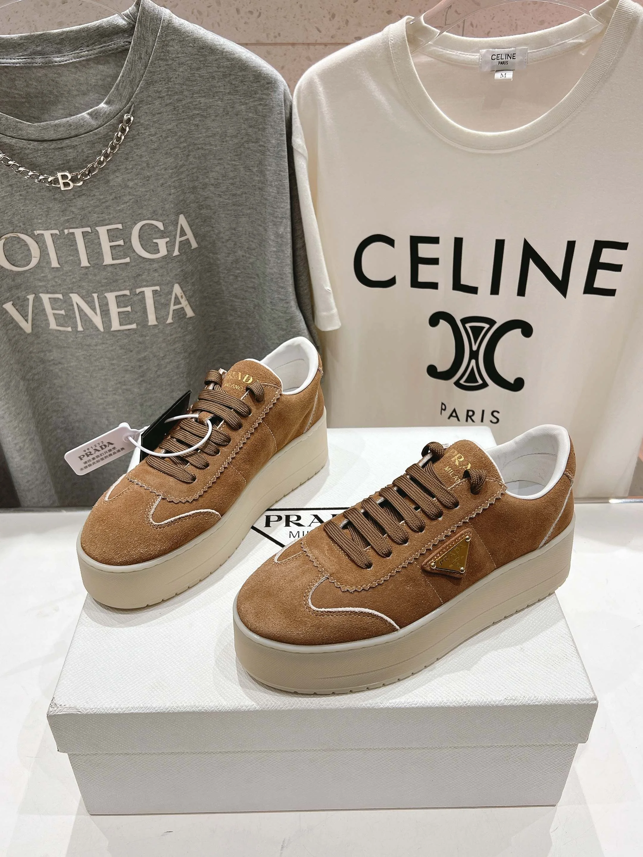 Precise copy Prada Low Shoes