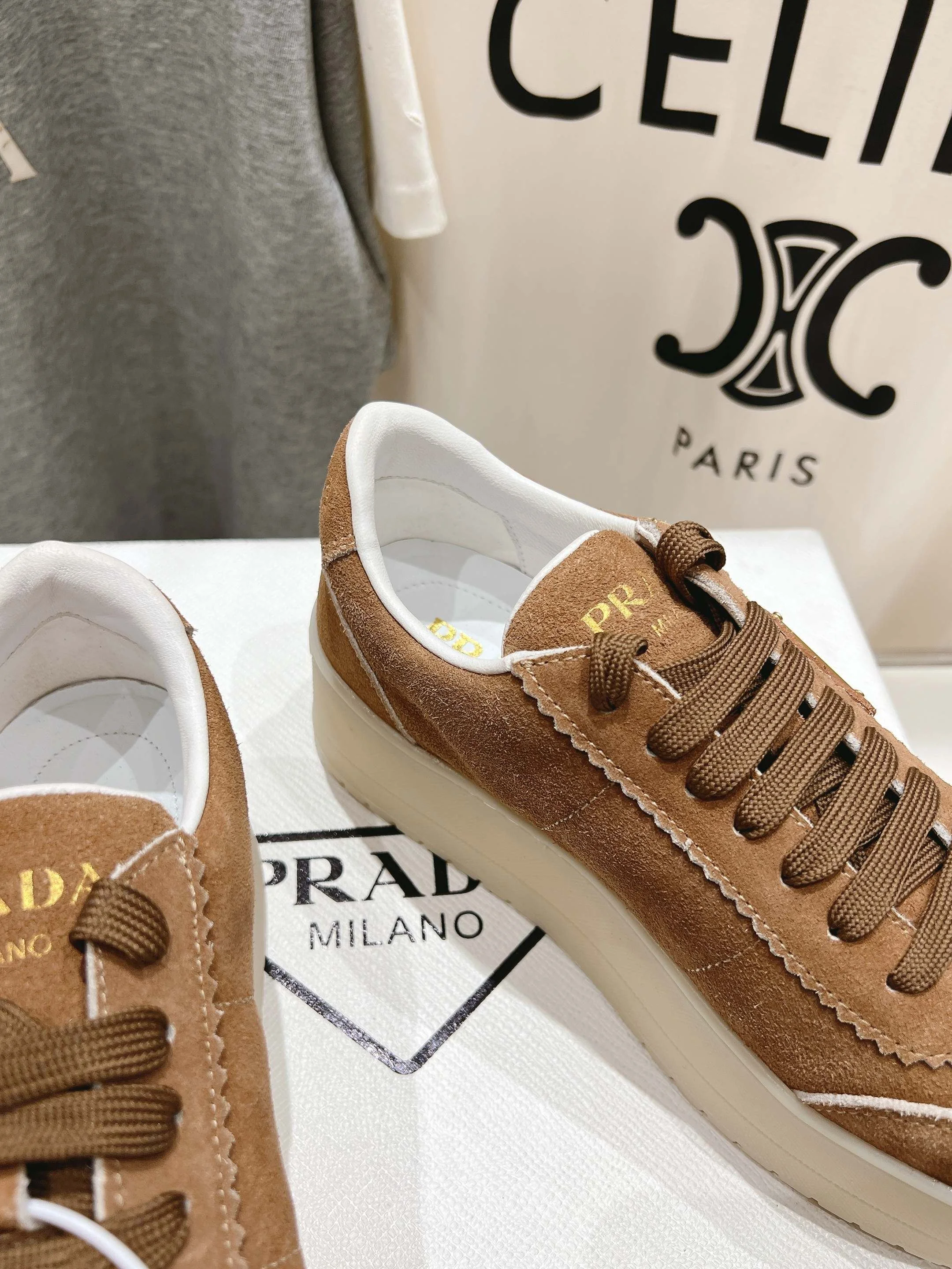 Precise copy Prada Low Shoes