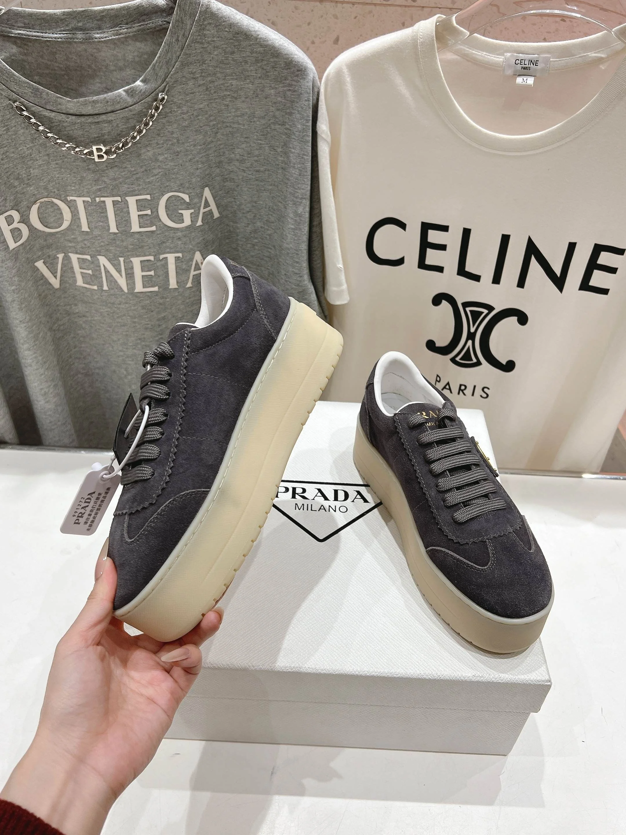 Original Prada Low Shoes