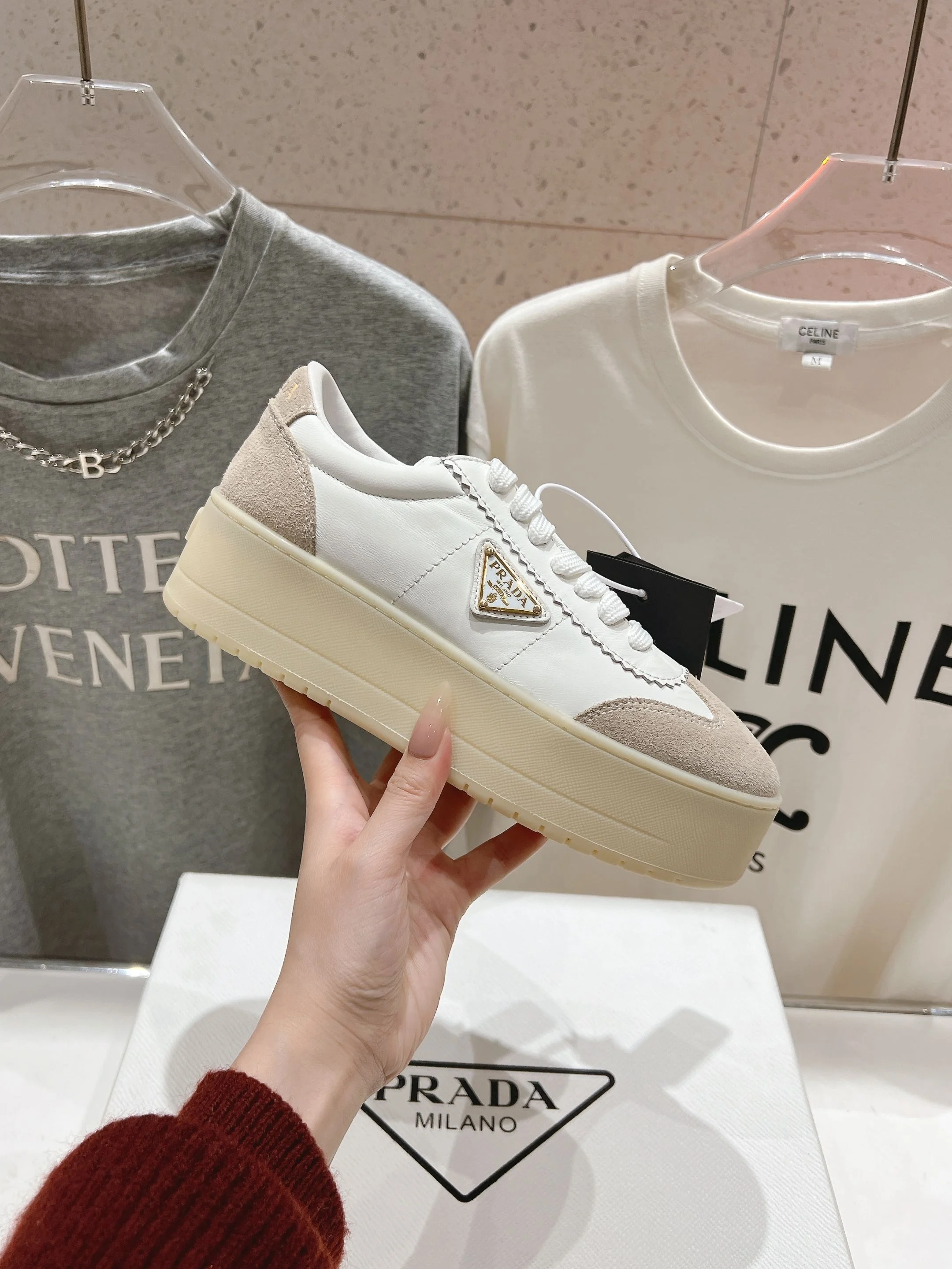 Value-priced Prada Low Shoes