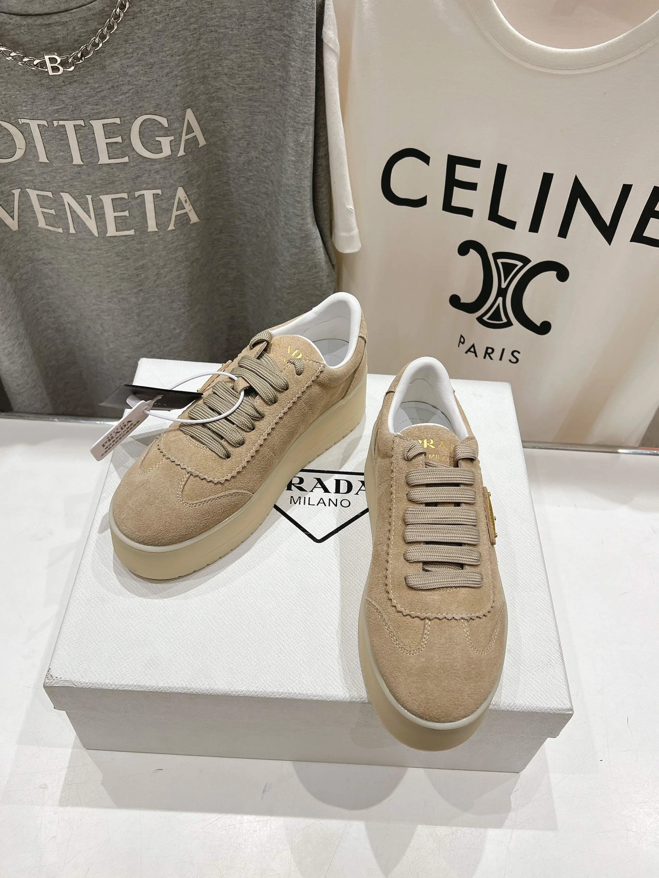 Real Prada Low Shoes