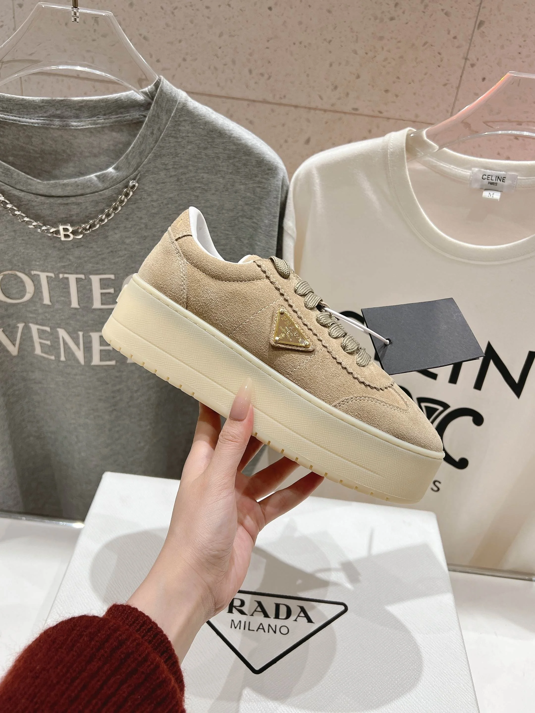 Real Prada Low Shoes