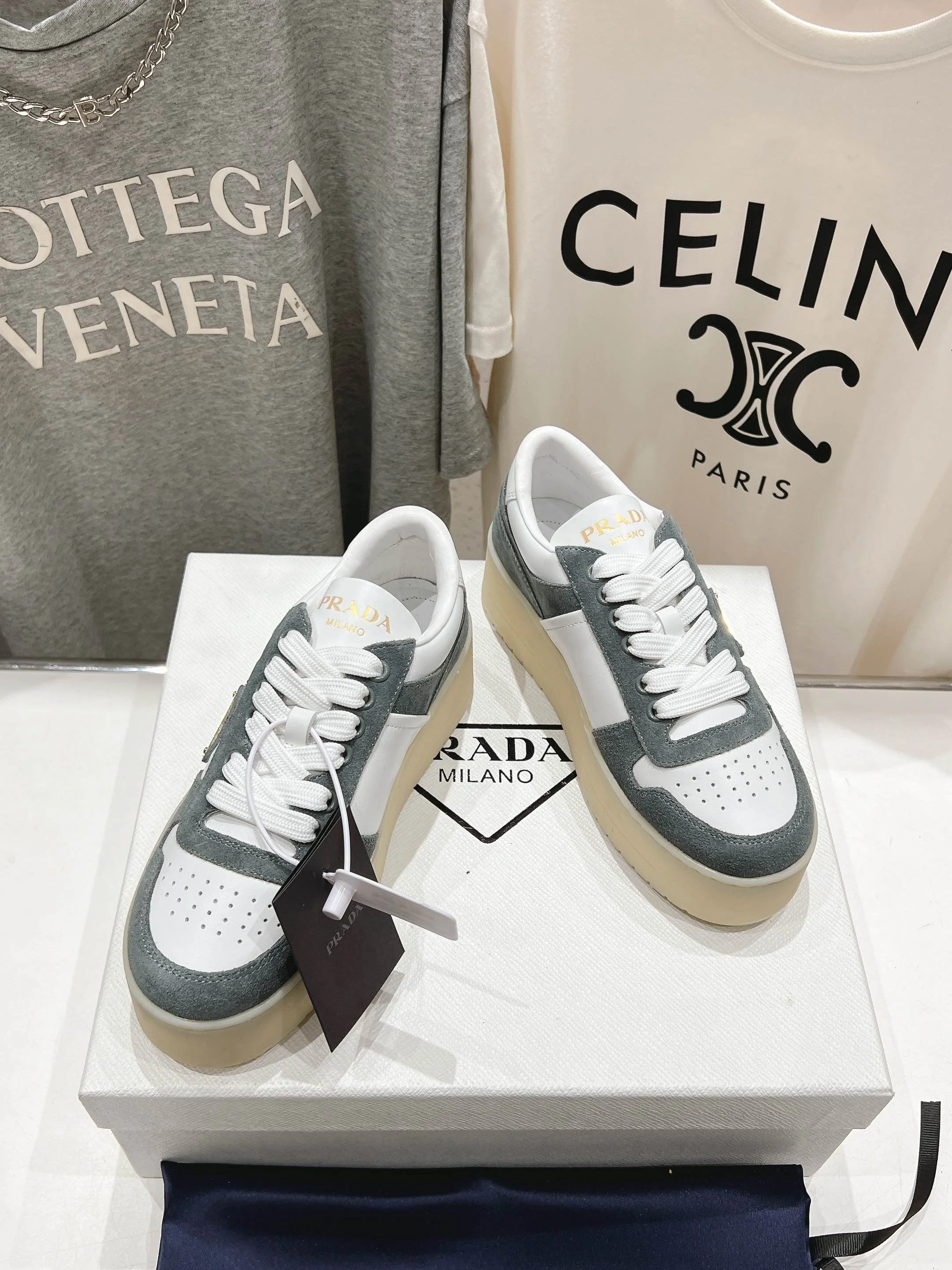 Genuine Prada Low Shoes