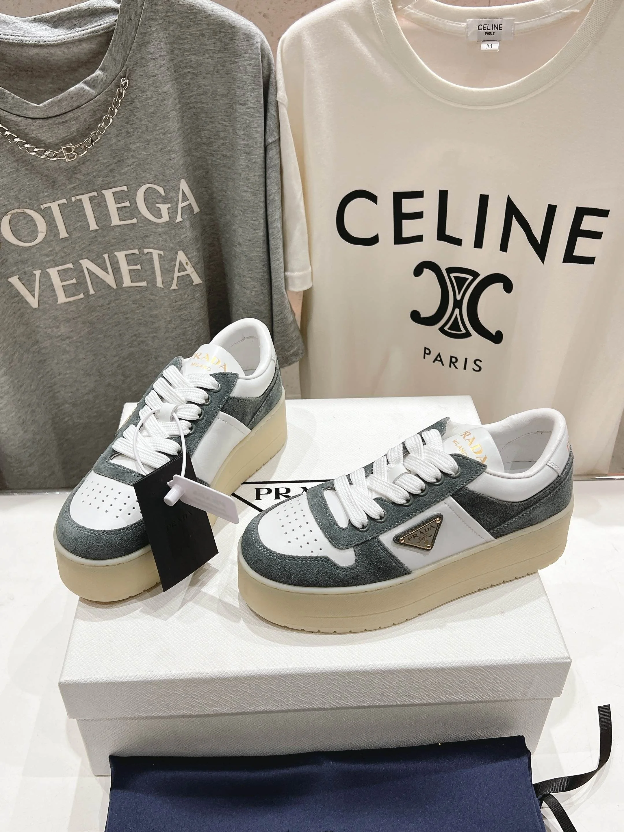 Genuine Prada Low Shoes