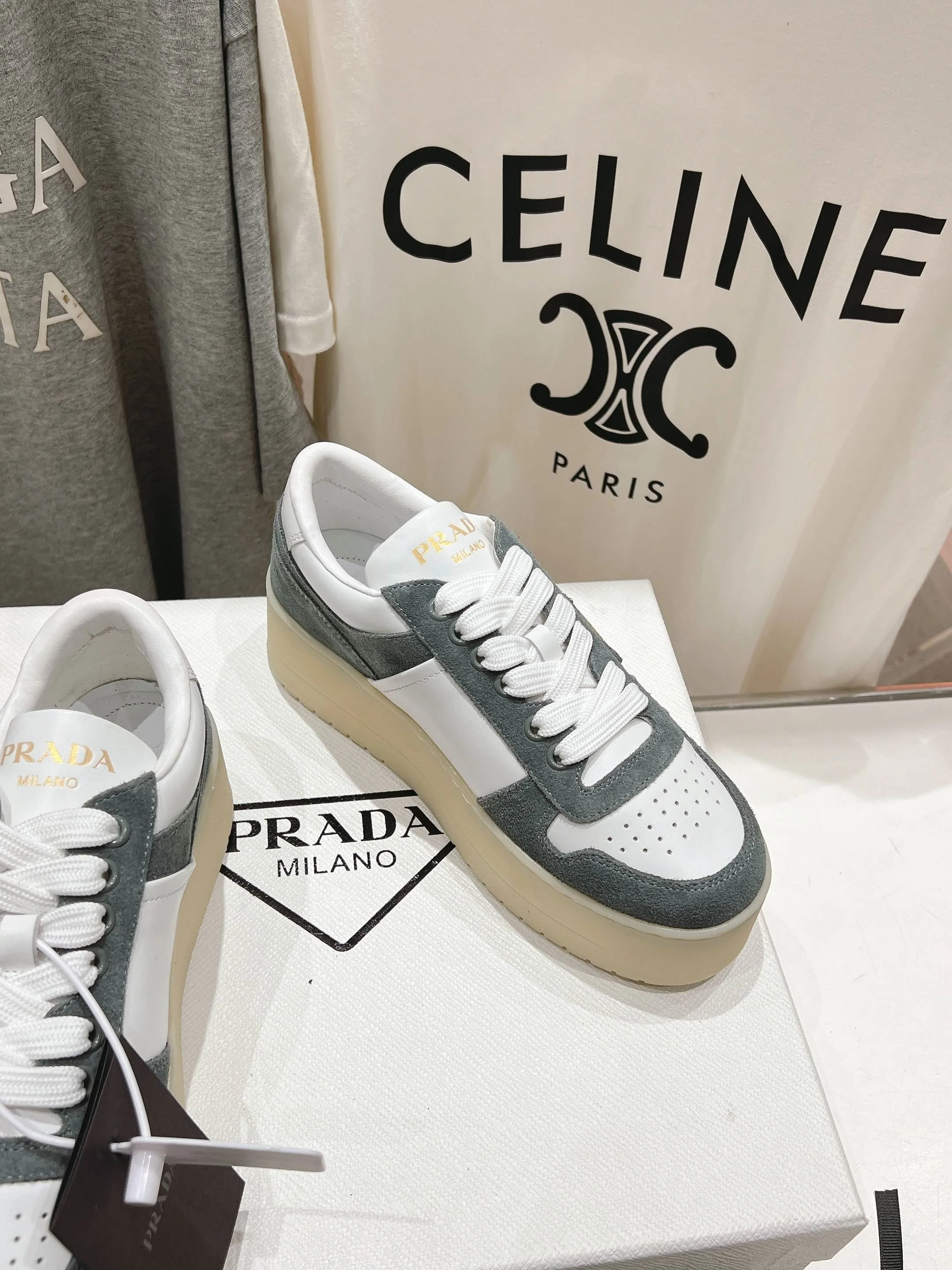 Genuine Prada Low Shoes