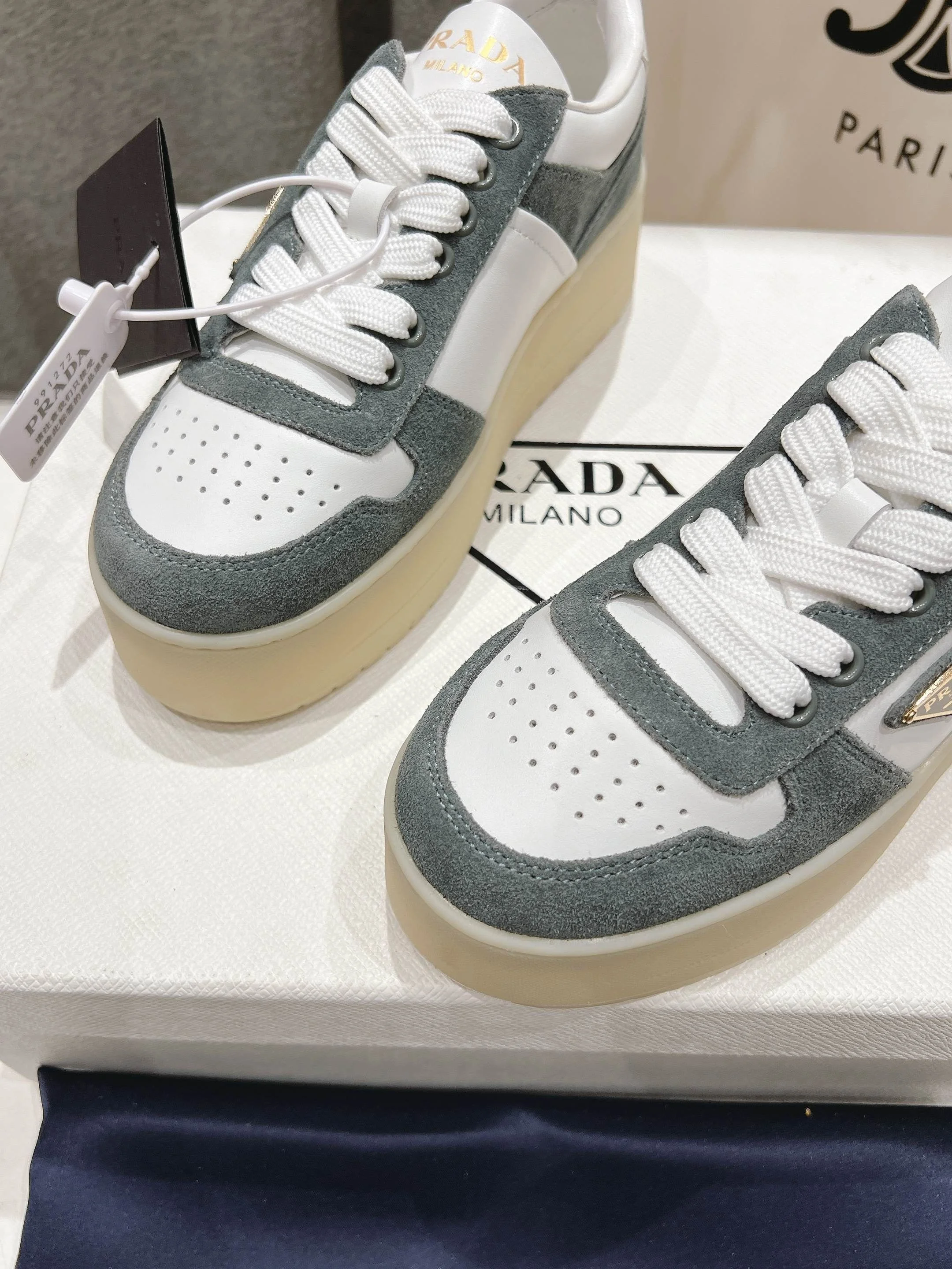 Genuine Prada Low Shoes