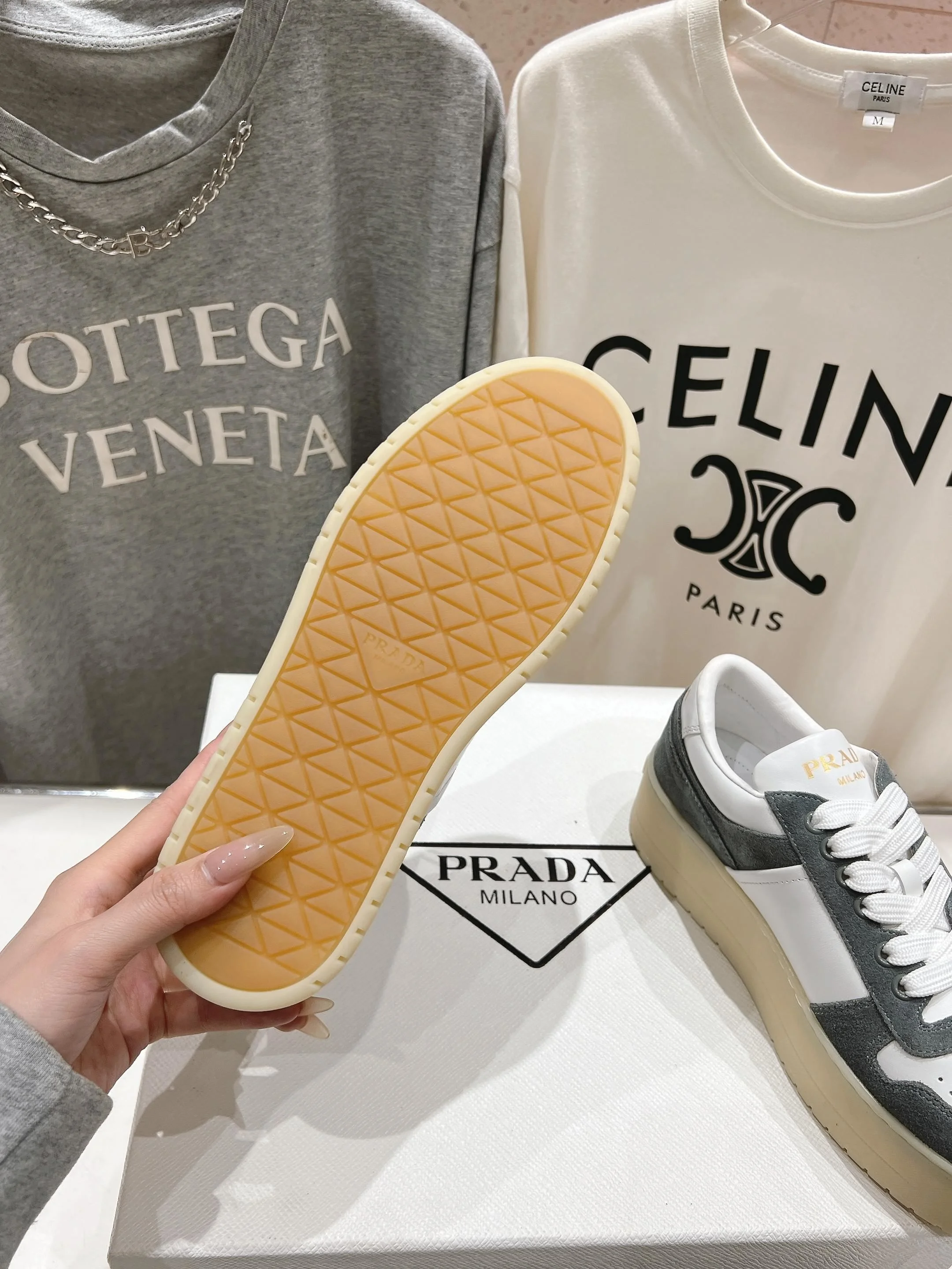 Genuine Prada Low Shoes