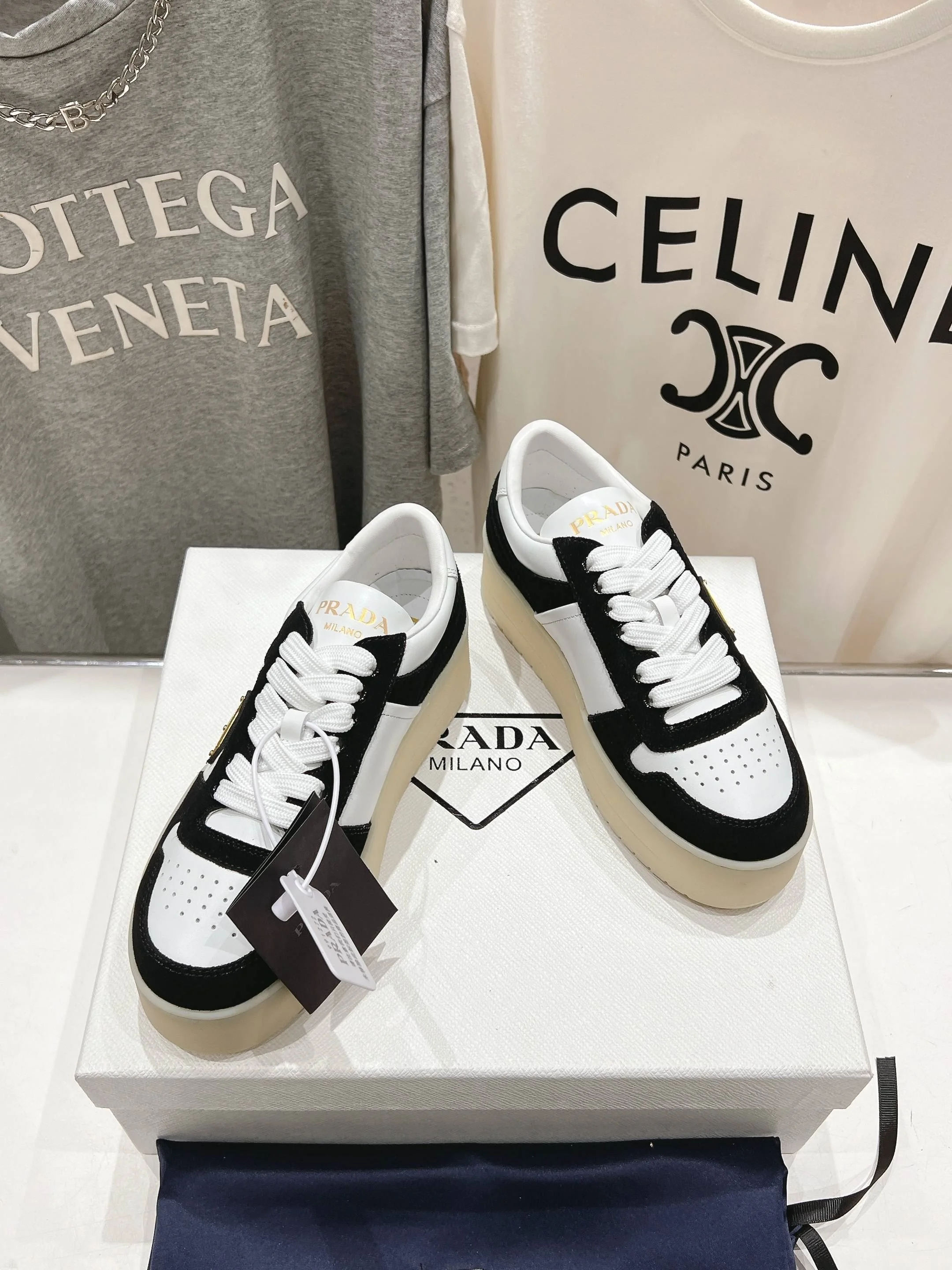 Factory-made Prada Low Shoes