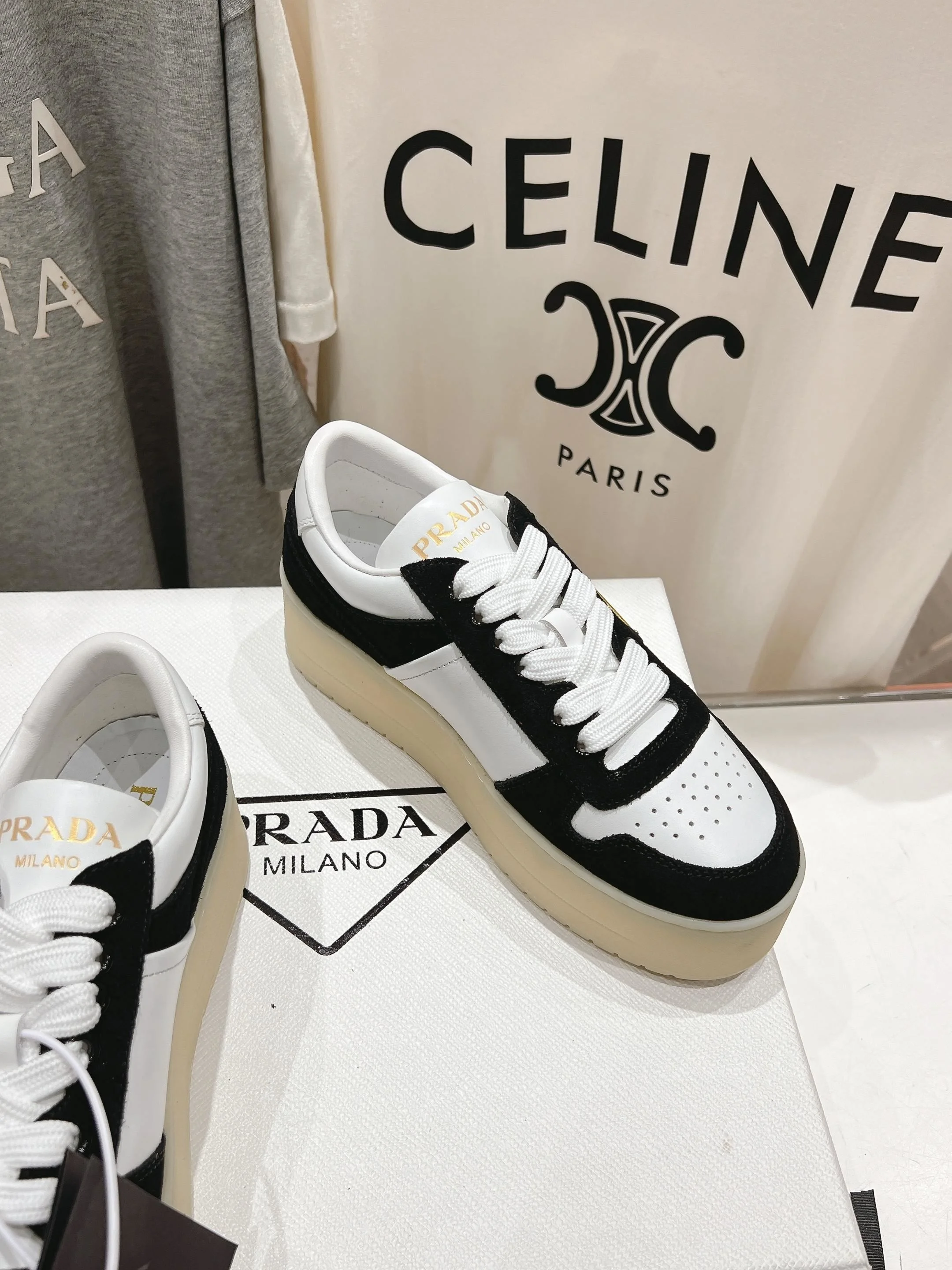 Factory-made Prada Low Shoes