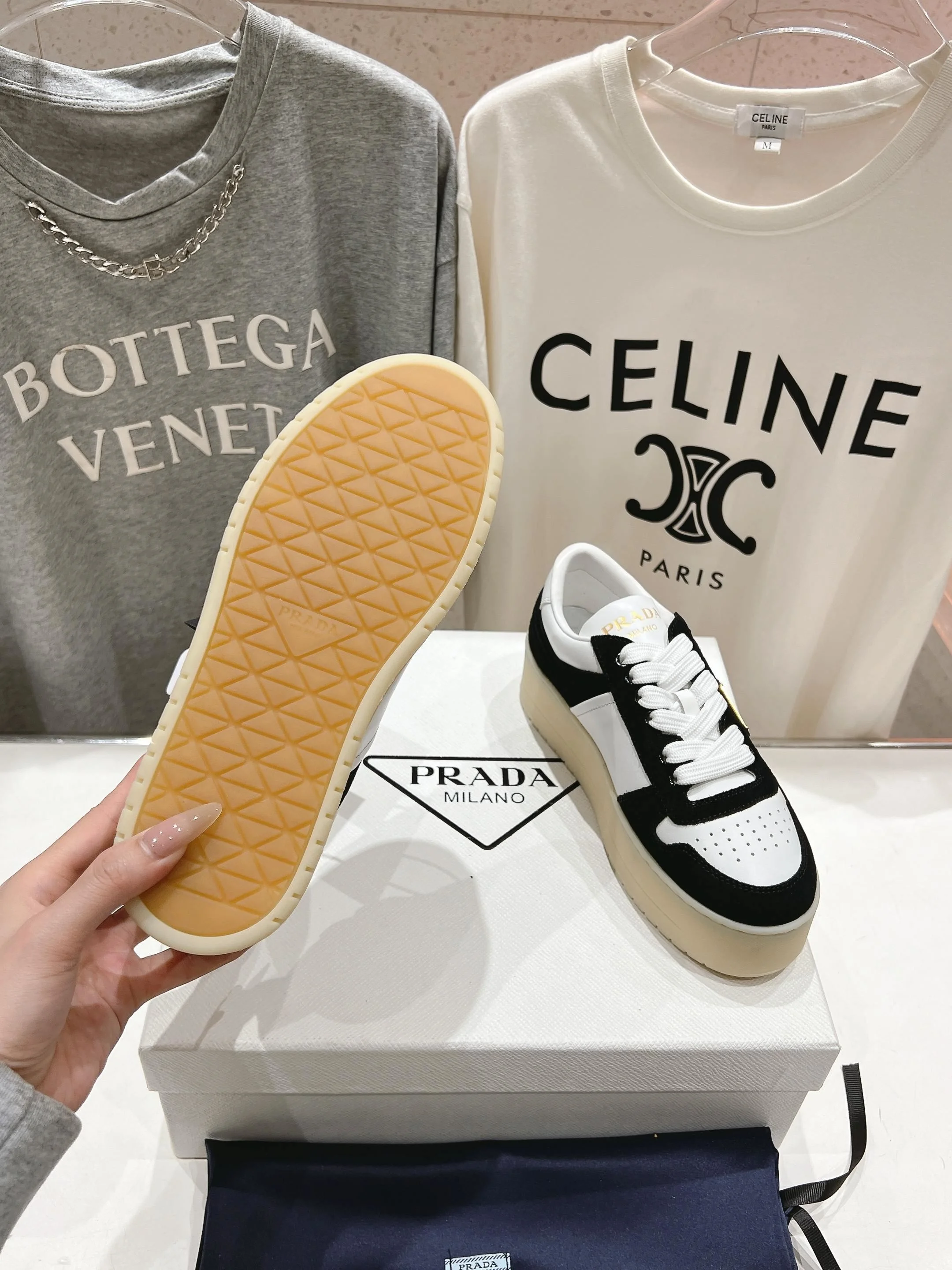 Factory-made Prada Low Shoes