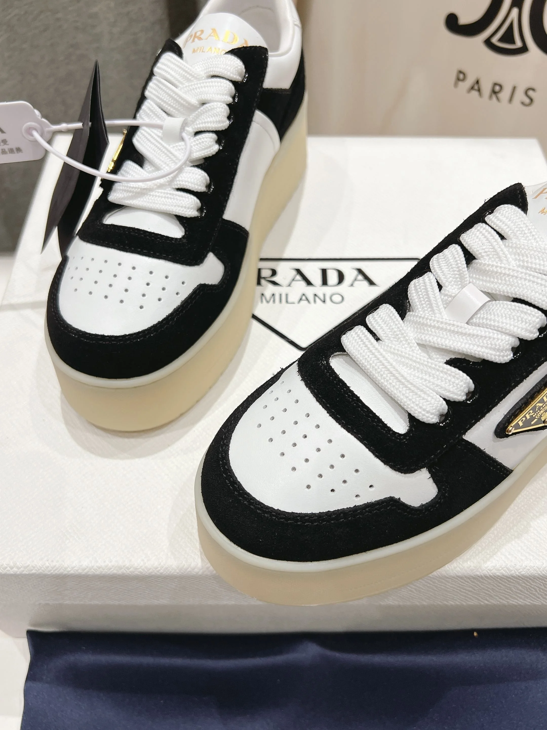 Factory-made Prada Low Shoes