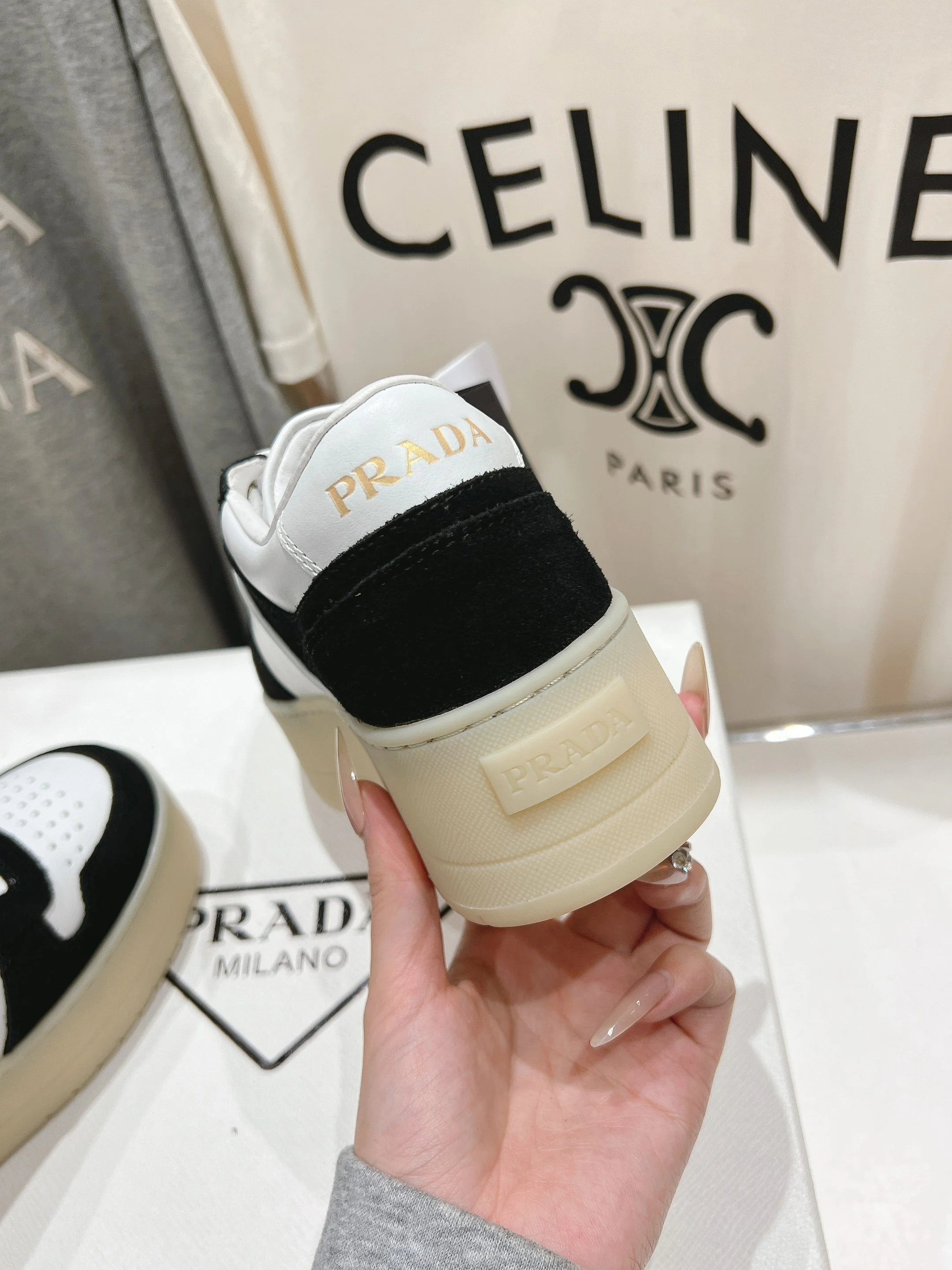 Factory-made Prada Low Shoes