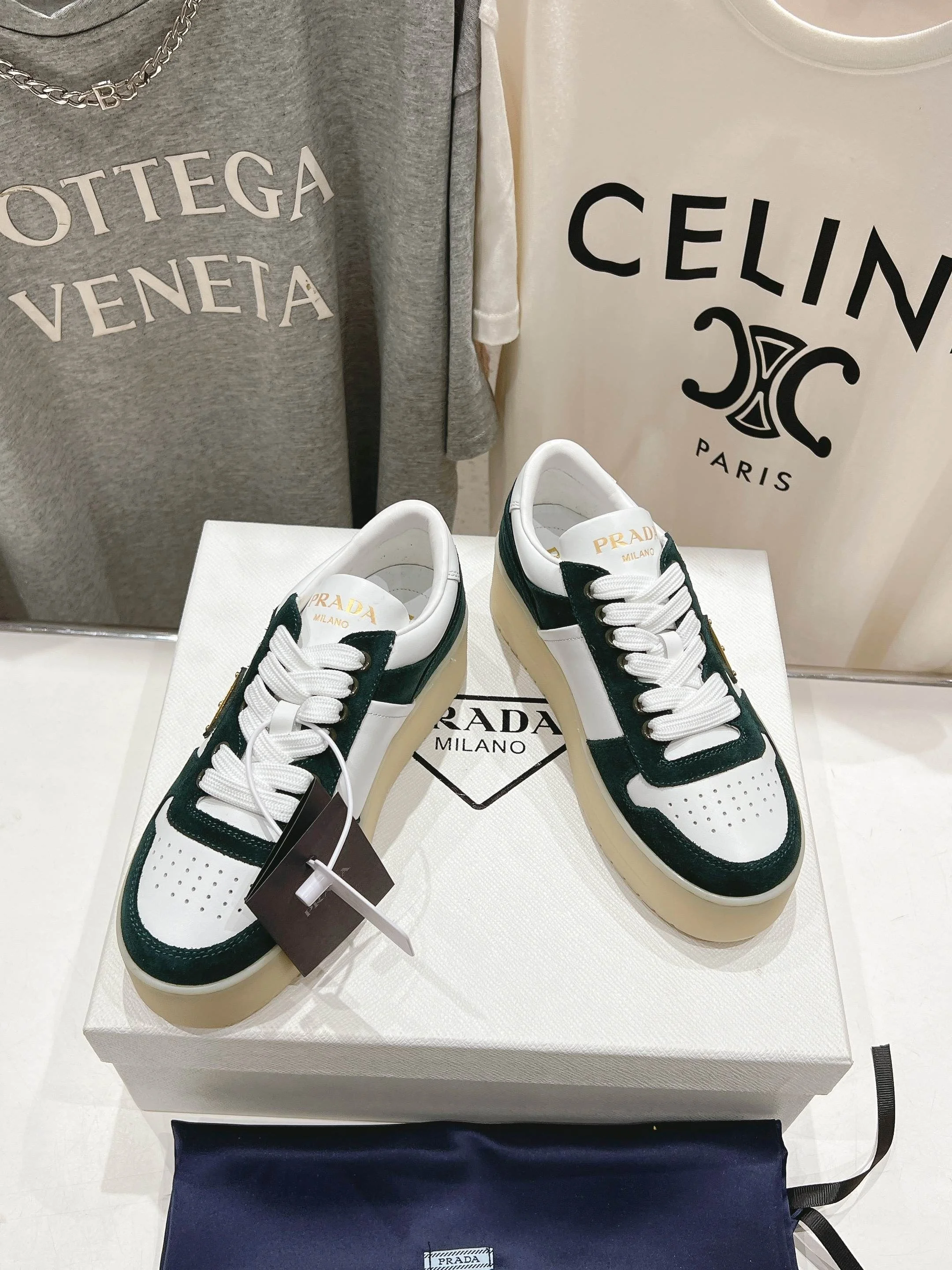 Genuine Prada Low Shoes