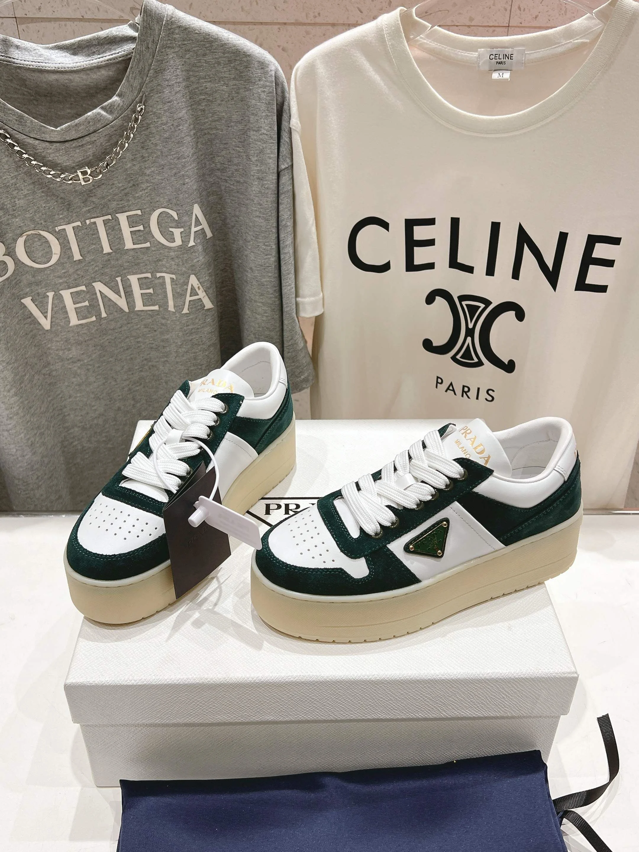Genuine Prada Low Shoes