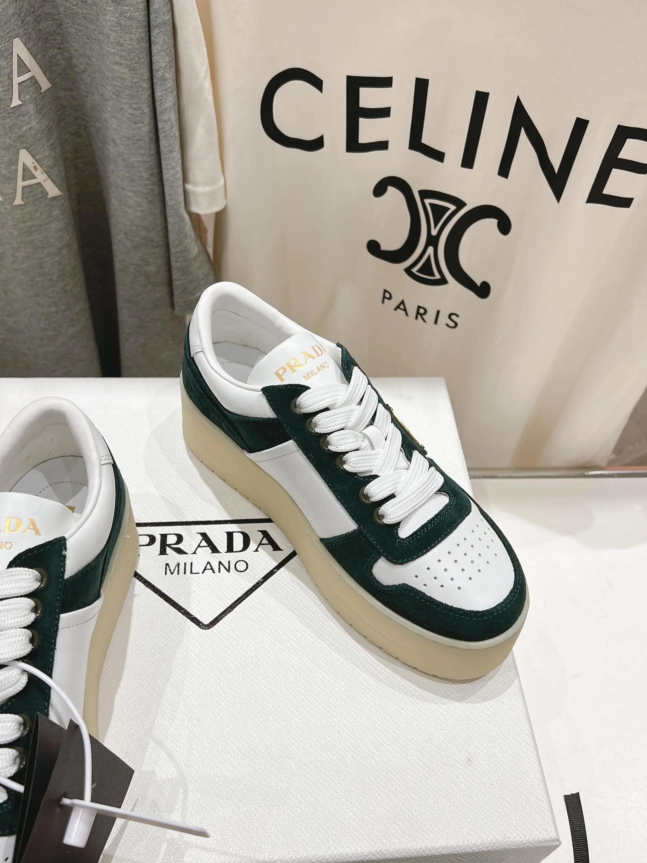 Genuine Prada Low Shoes