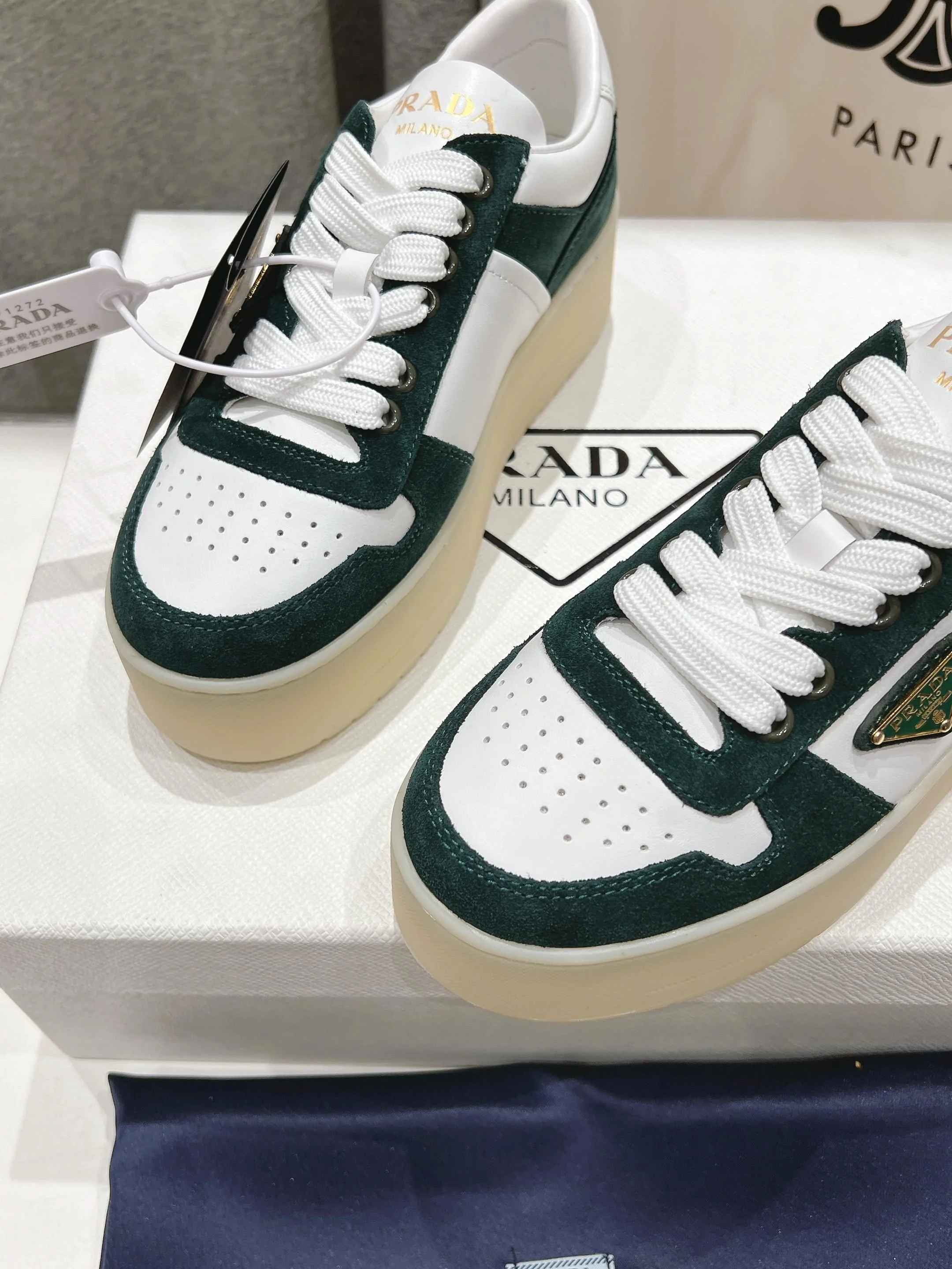 Genuine Prada Low Shoes