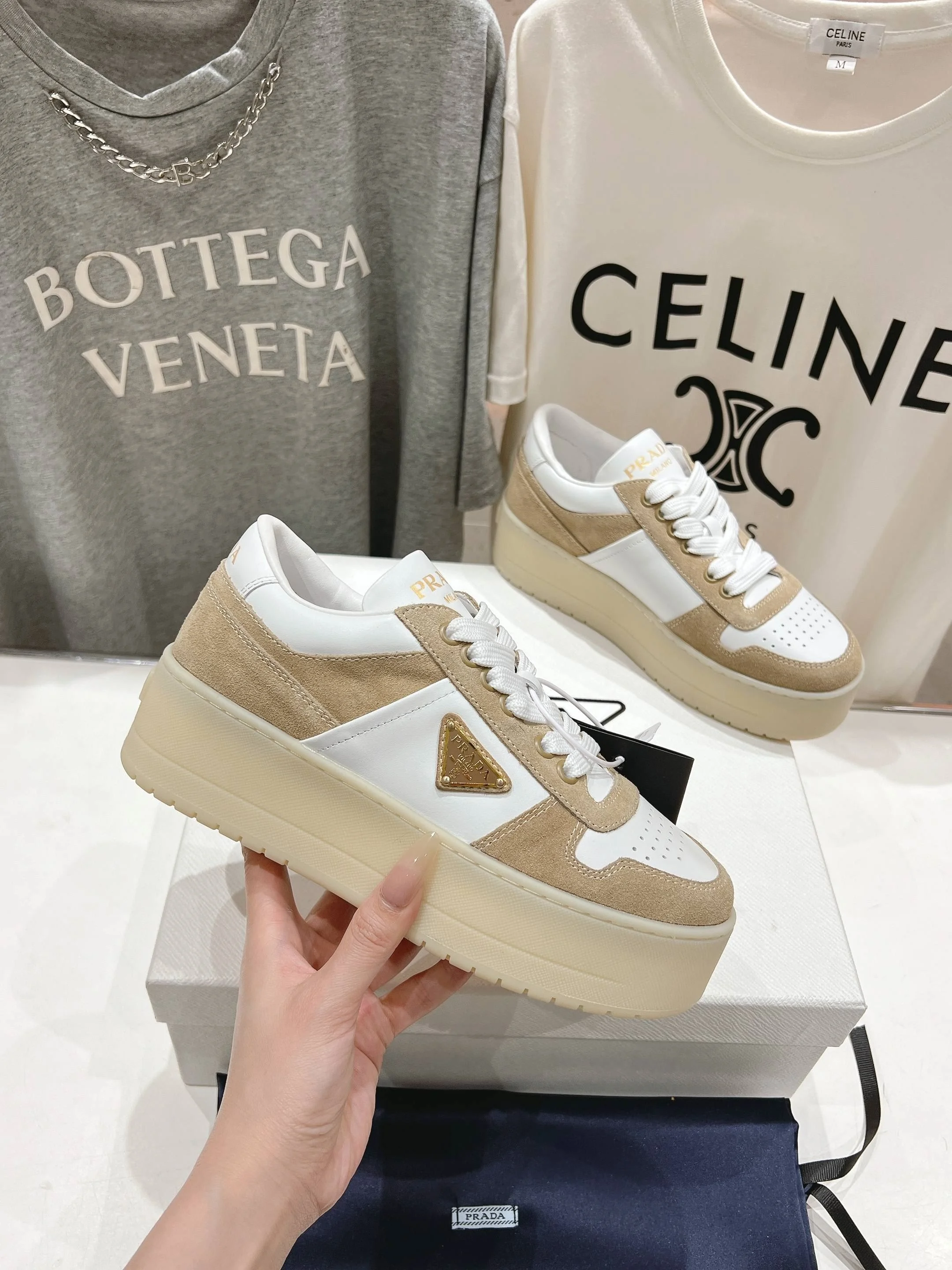 Reasonably priced Prada Low Shoes