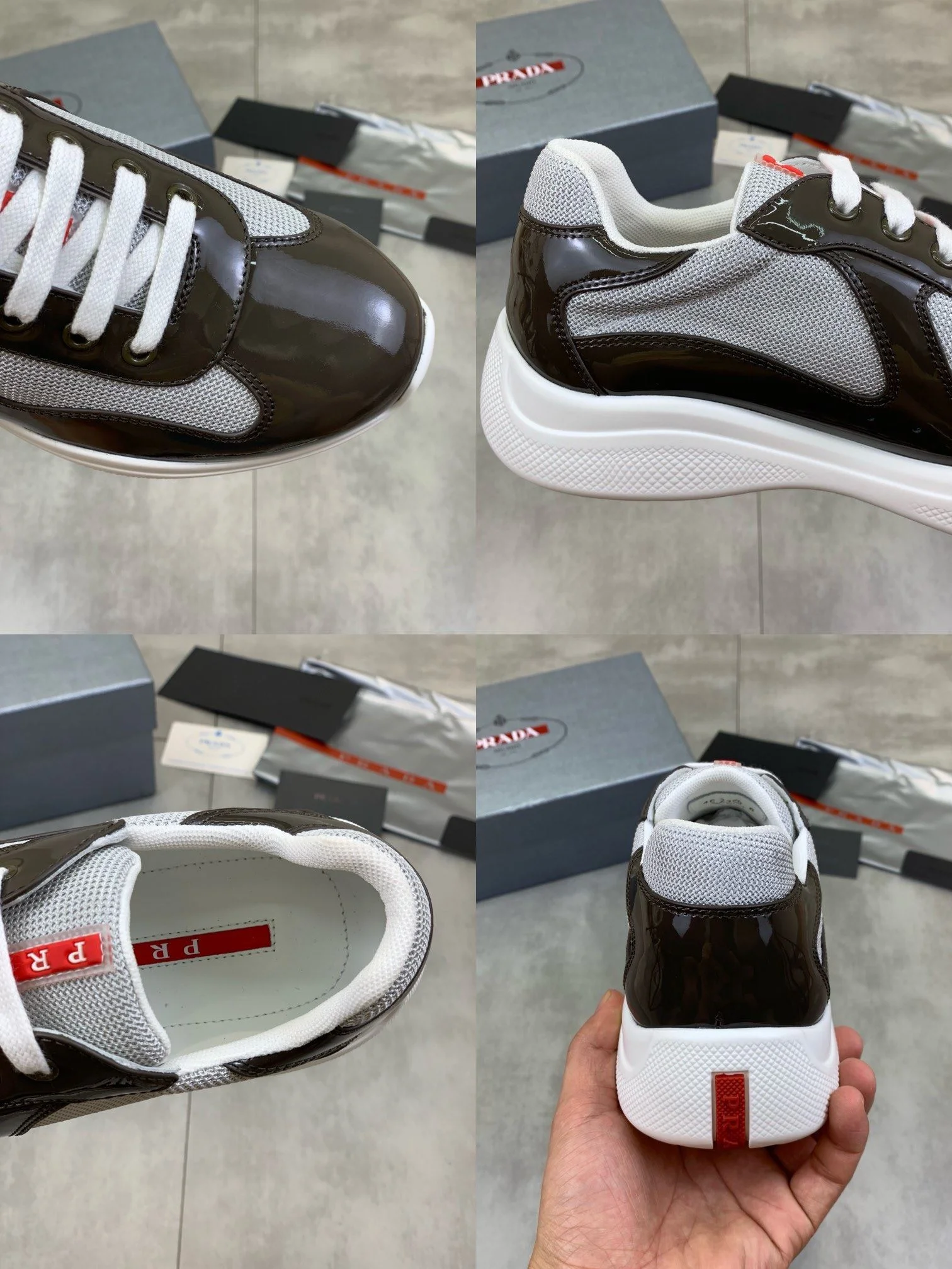 Accurate model Prada Low Shoes