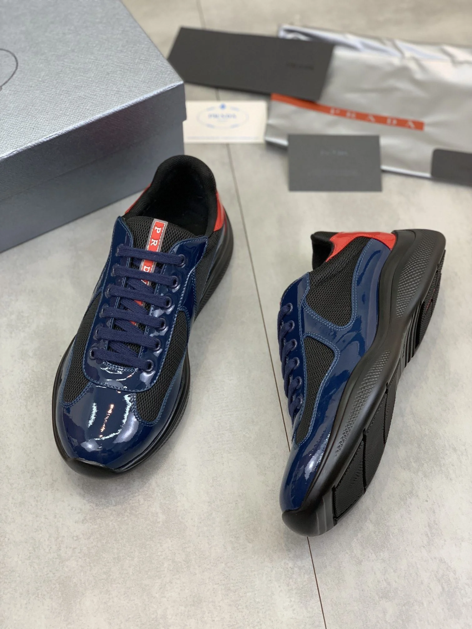 Perfect replica Prada Low Shoes