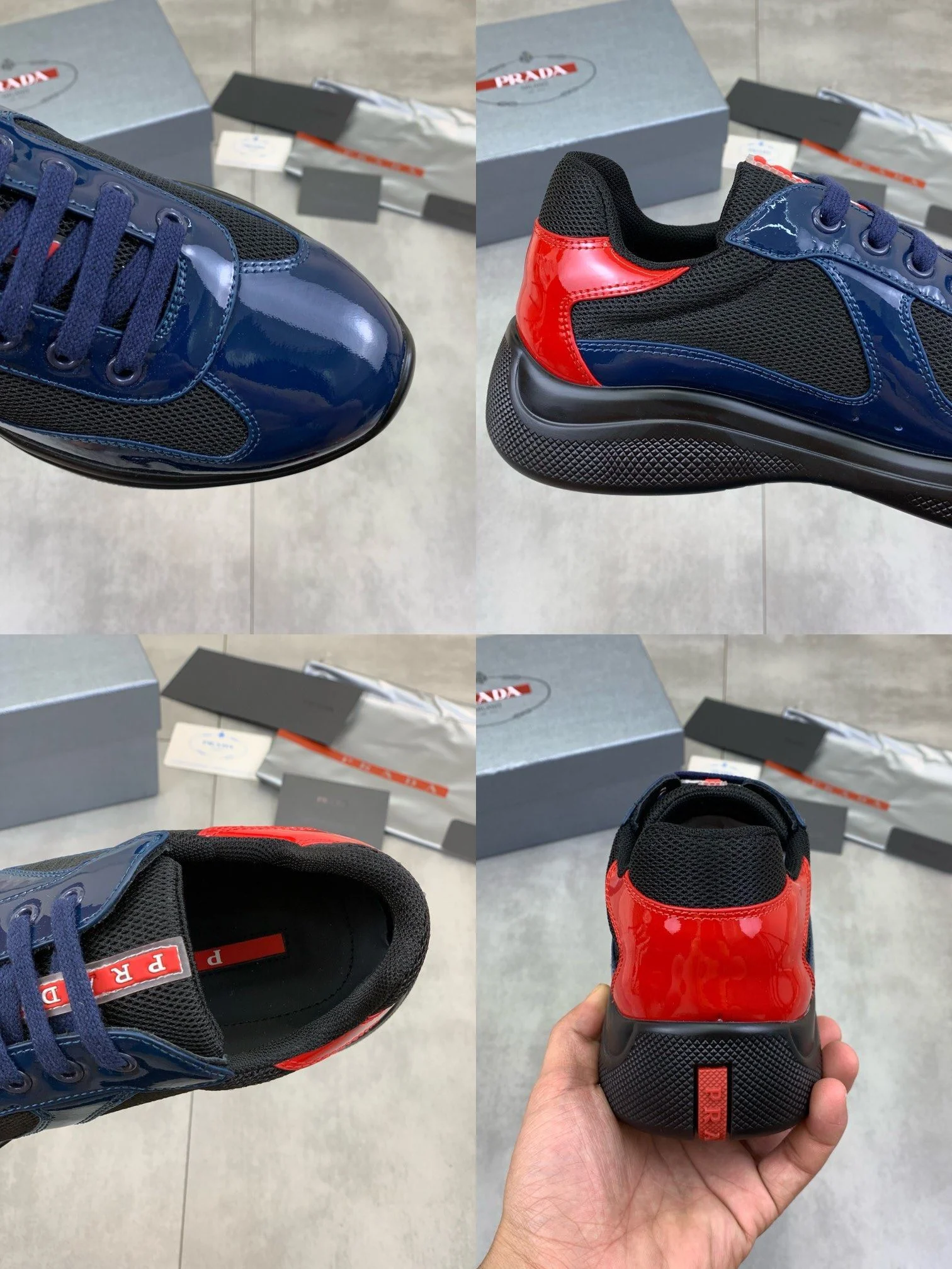 Perfect replica Prada Low Shoes