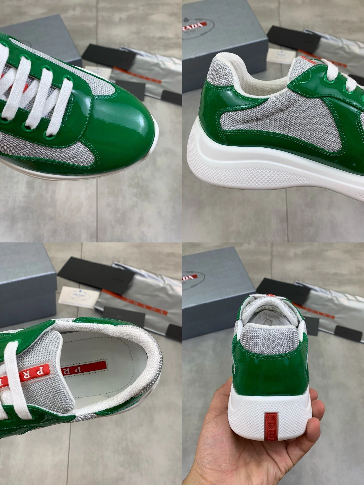 Accurate model Prada Low Shoes