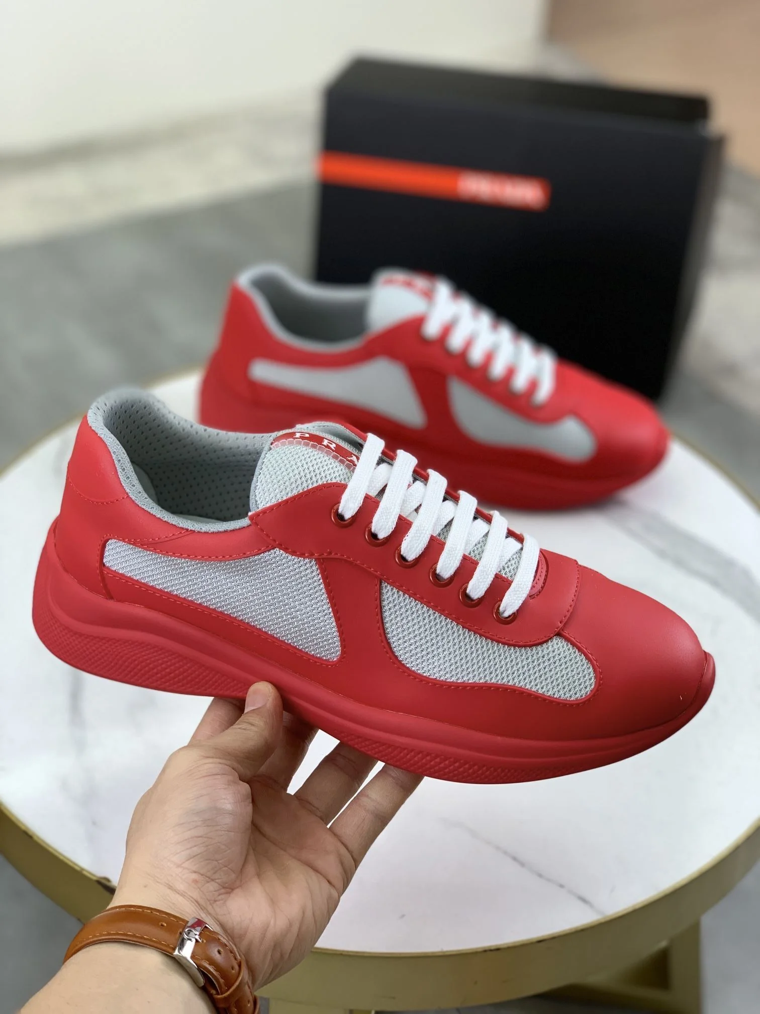 High accuracy Prada Low Shoes