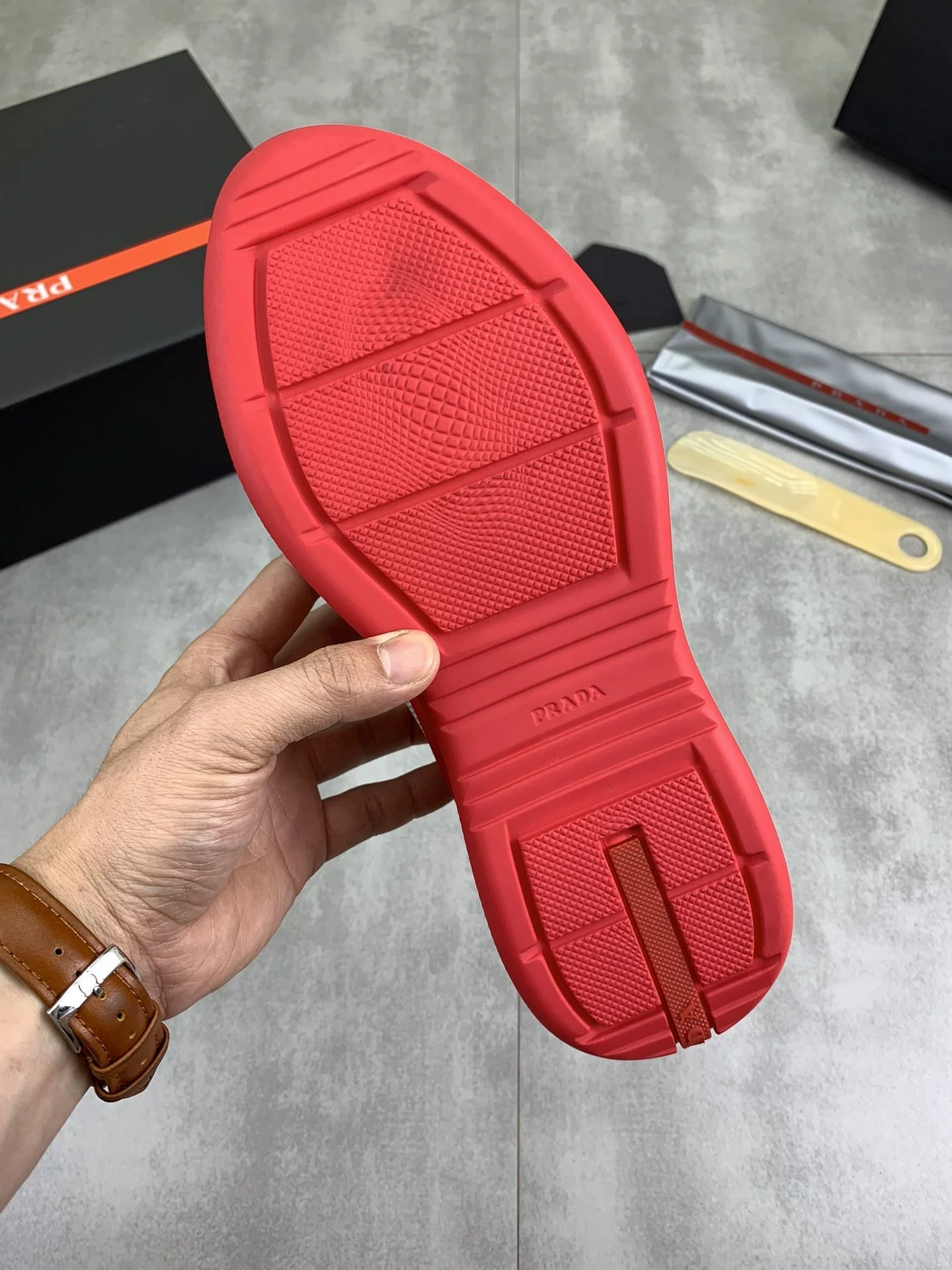 High accuracy Prada Low Shoes