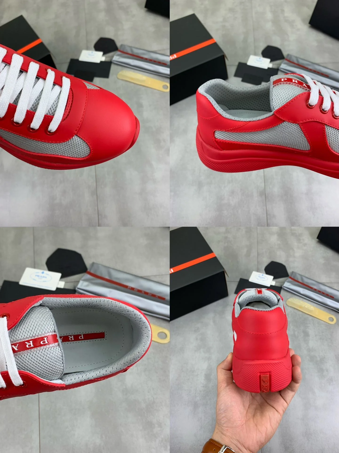 High accuracy Prada Low Shoes