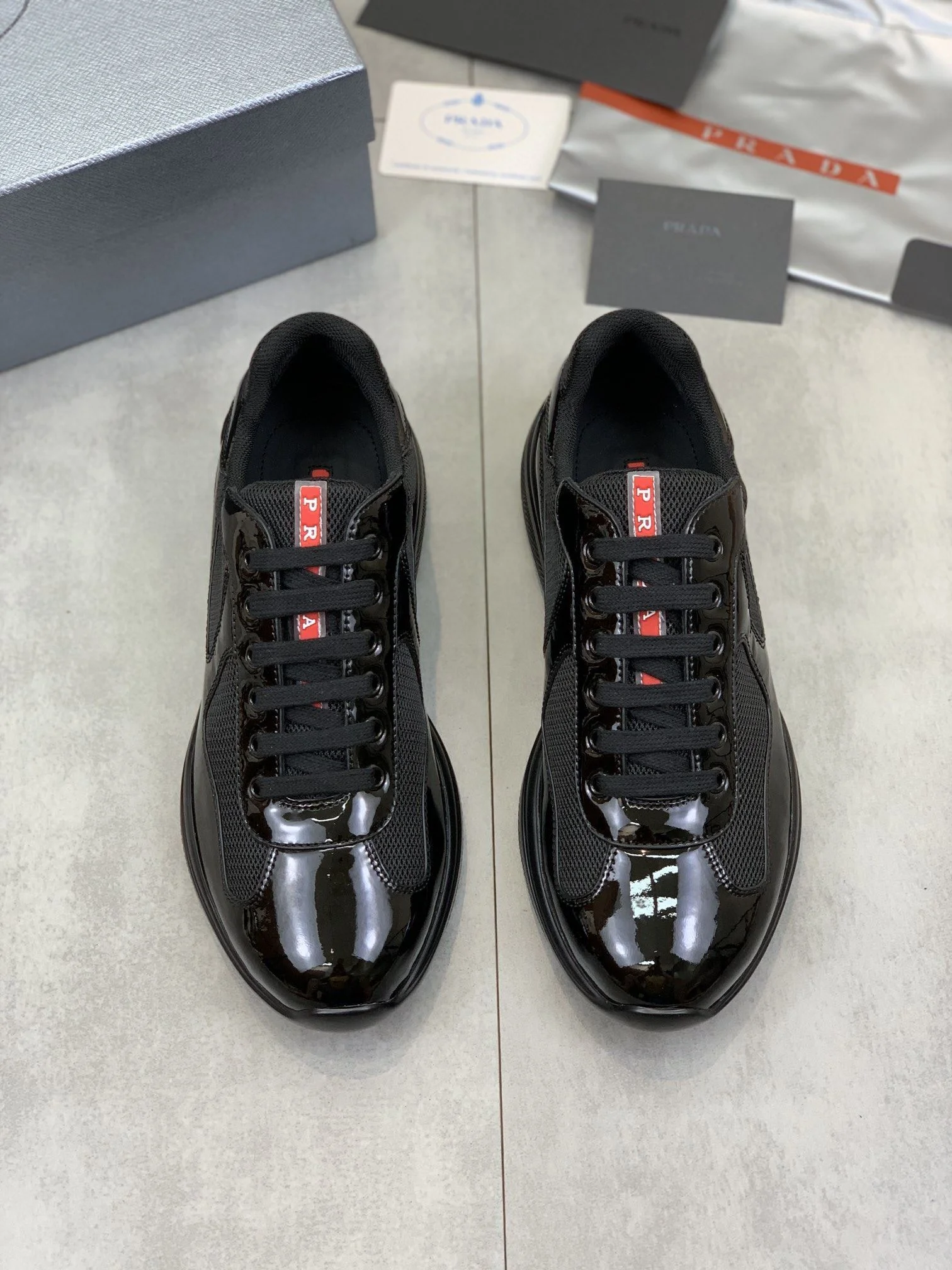 Precise copy Prada Low Shoes