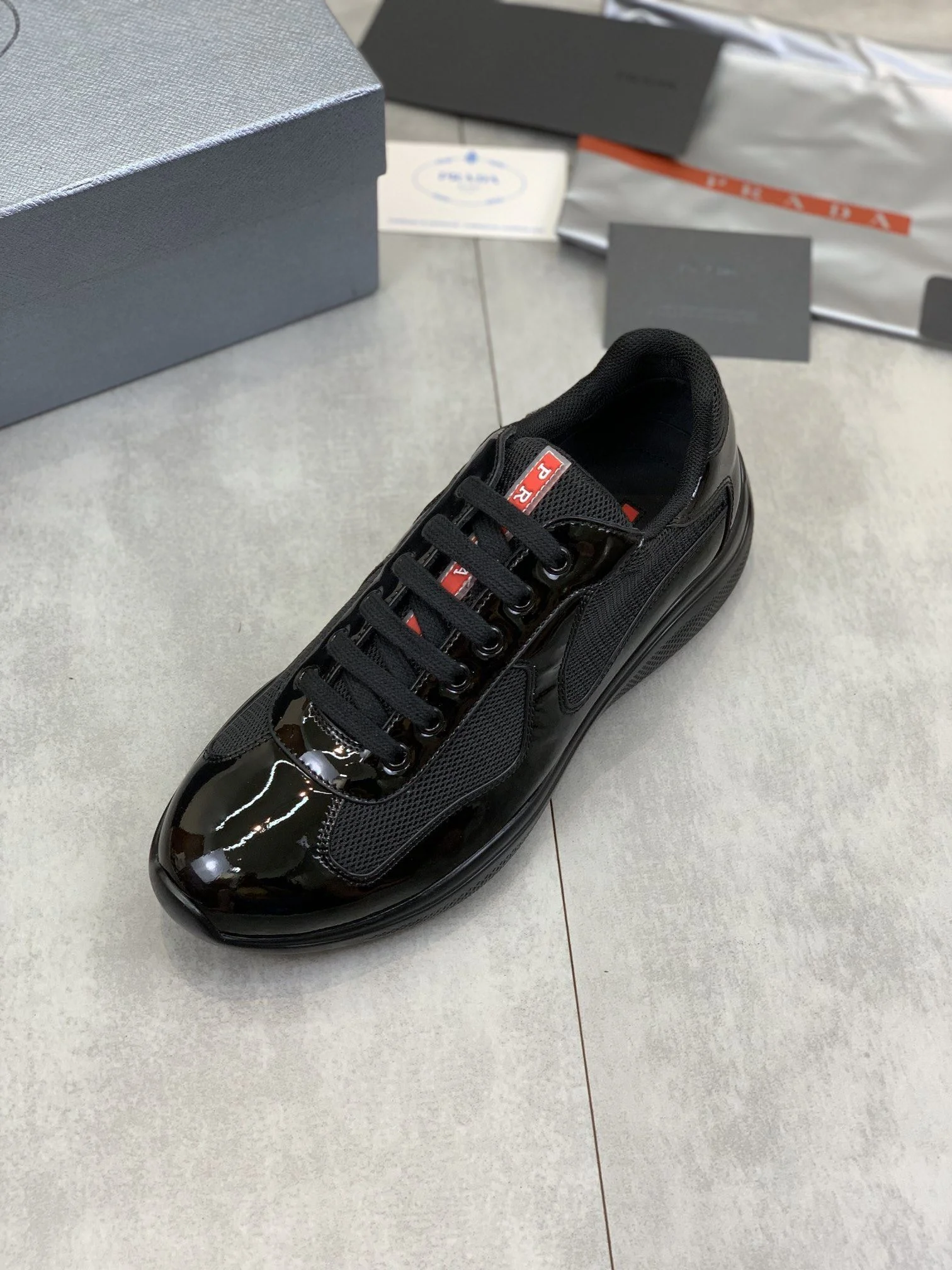 Precise copy Prada Low Shoes