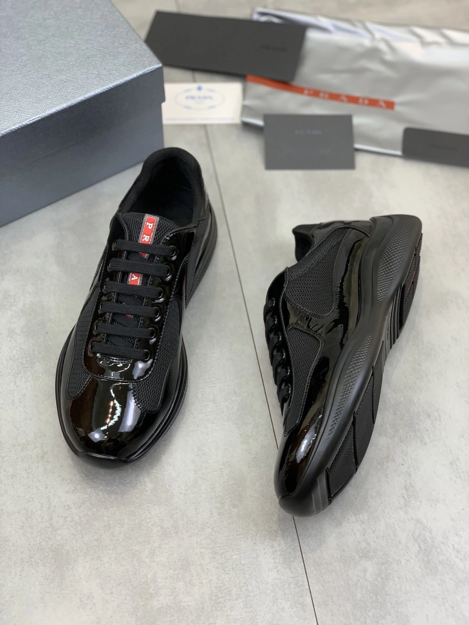 Precise copy Prada Low Shoes