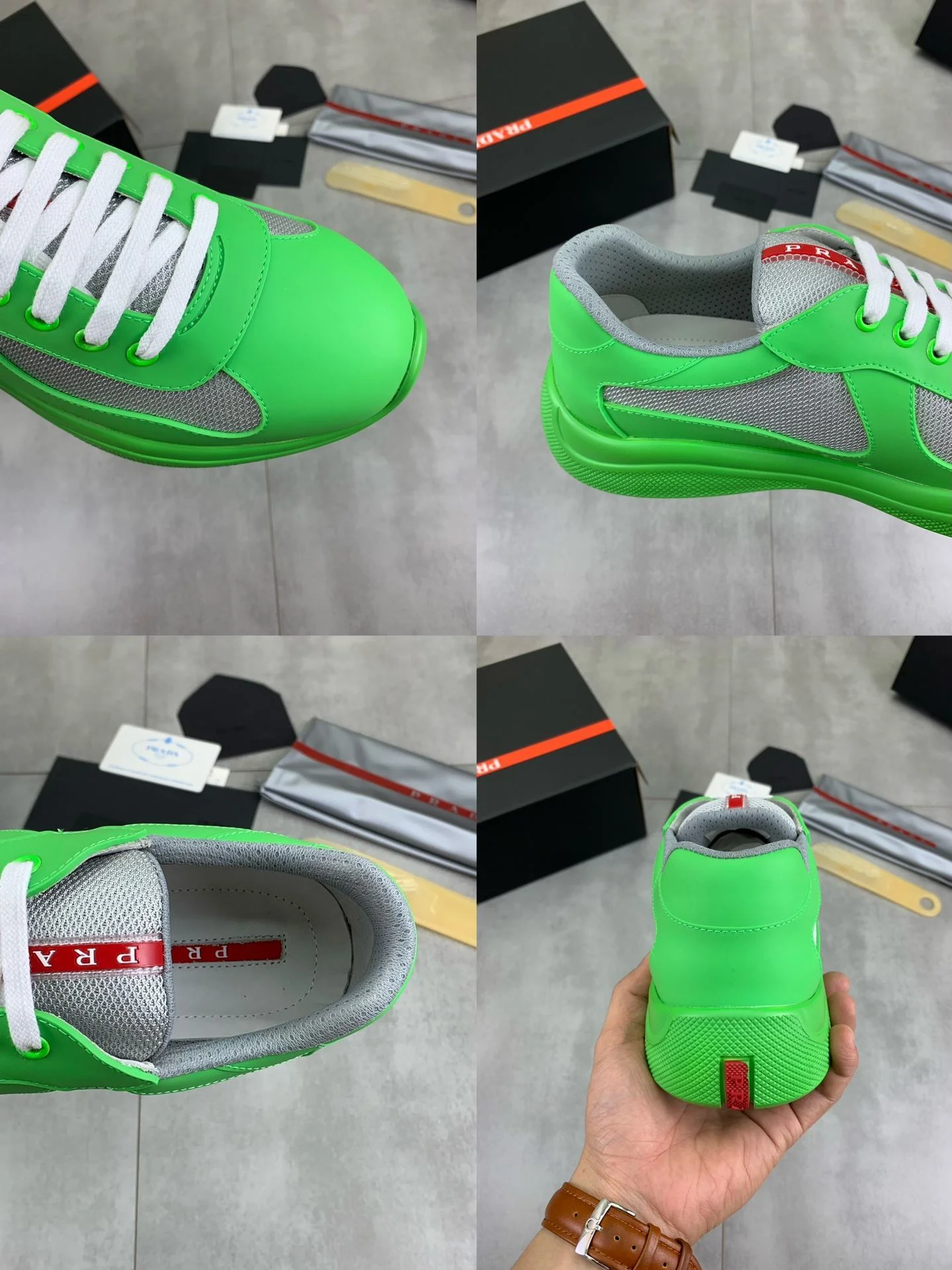 Official Prada Low Shoes