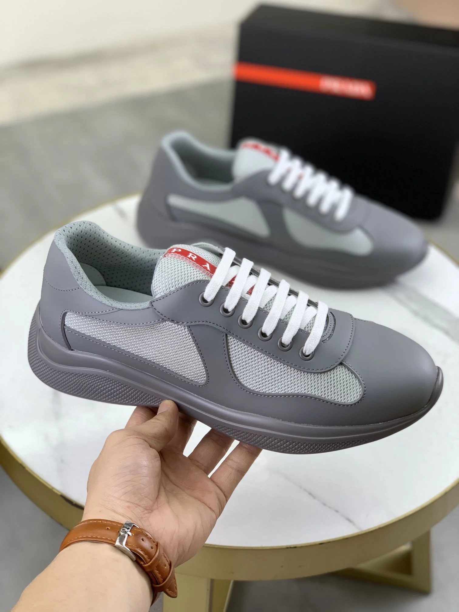 Factory-made Prada Low Shoes